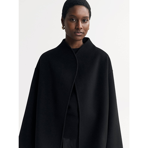Soft Goat Short Jacket Black | OXHOLM - Oxholm