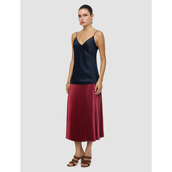 JOSEPH Clea Top SIlk Satin Indigo | OXHOLM - Oxholm